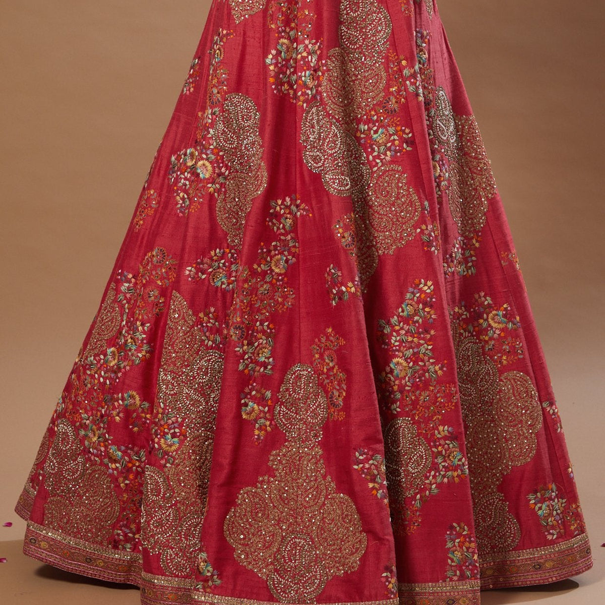 Lehenga With Blouse And Dupatta – Petticoat